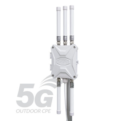Outdoor 5G SIM Router 5G-NR Cellular Modem Dual SIM Slots